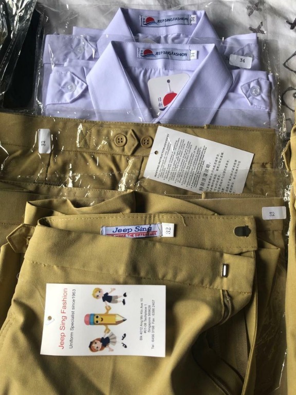 Pei Chun School Uniform, Babies & Kids, Babies & Kids Fashion on Carousell