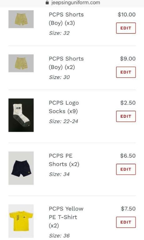 Pei Chun School Uniform, Babies & Kids, Babies & Kids Fashion on Carousell