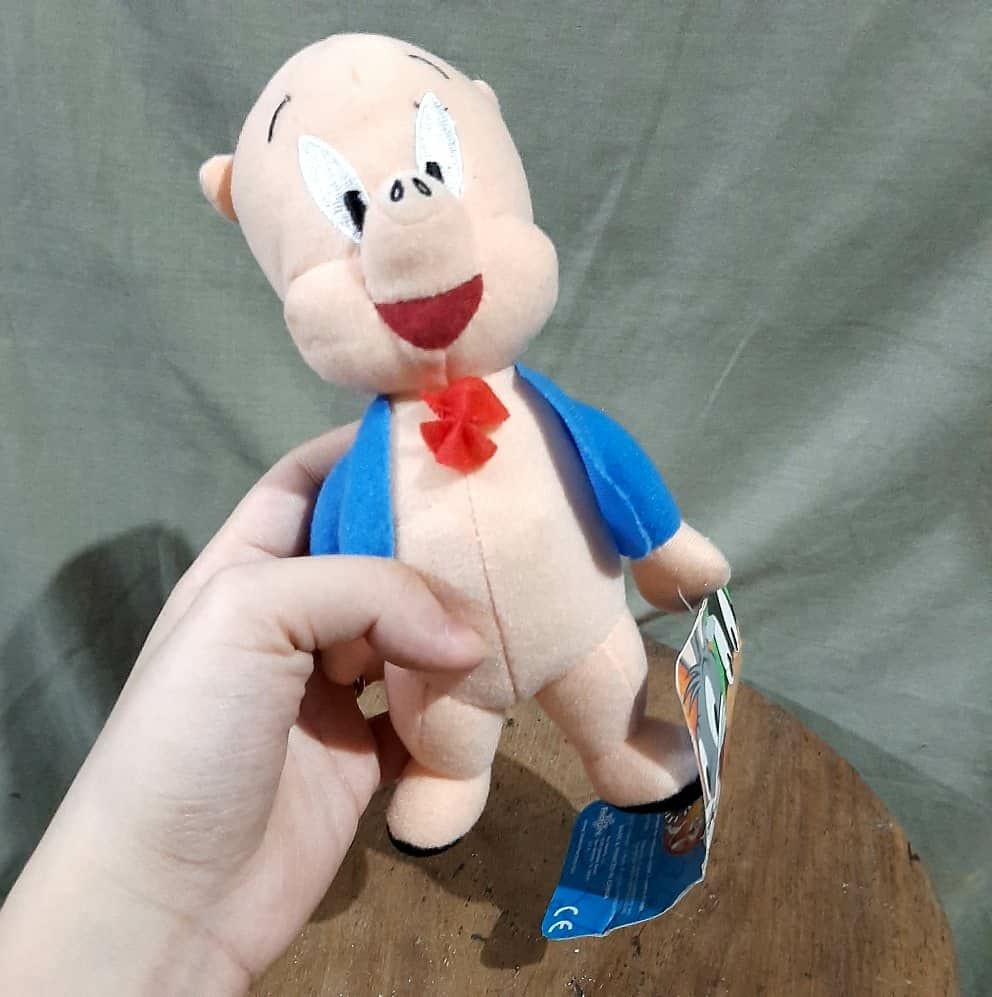 Porky Pig Looney Tunes plush, Hobbies & Toys, Toys & Games on Carousell