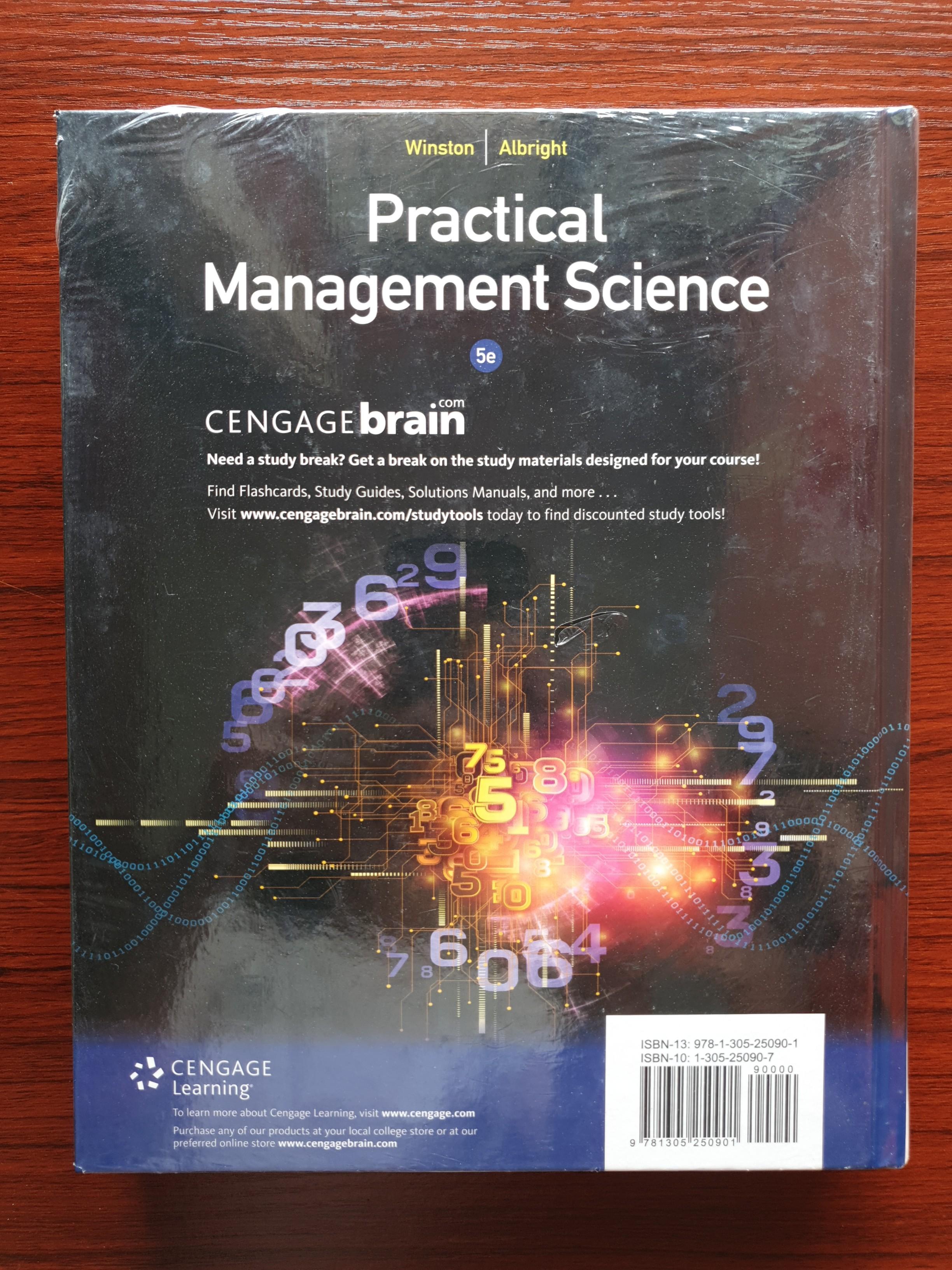 Practical Management Science, Hobbies & Toys, Books & Magazines ...