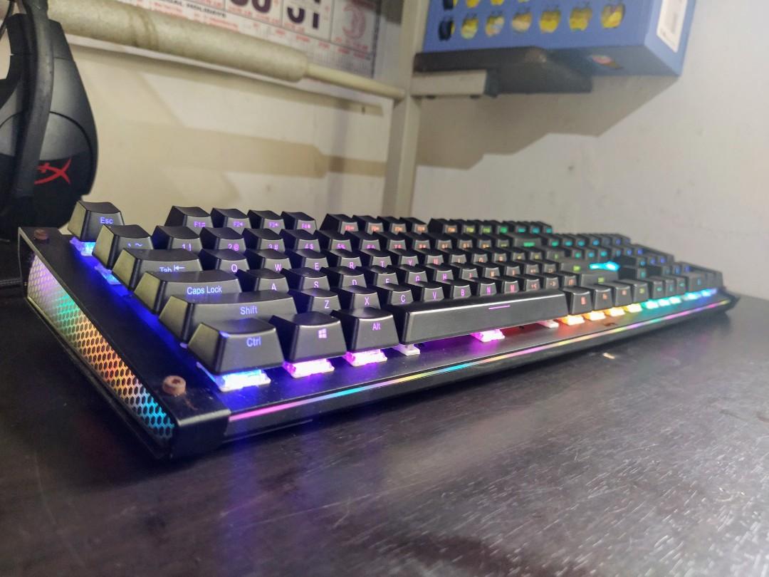 Rakk Kimat XT.2 Mechanical Keyboard Brown, Computers & Tech, Parts ...