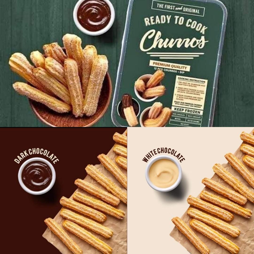 Ready to cook churros, Food & Drinks, Packaged & Instant Food on Carousell