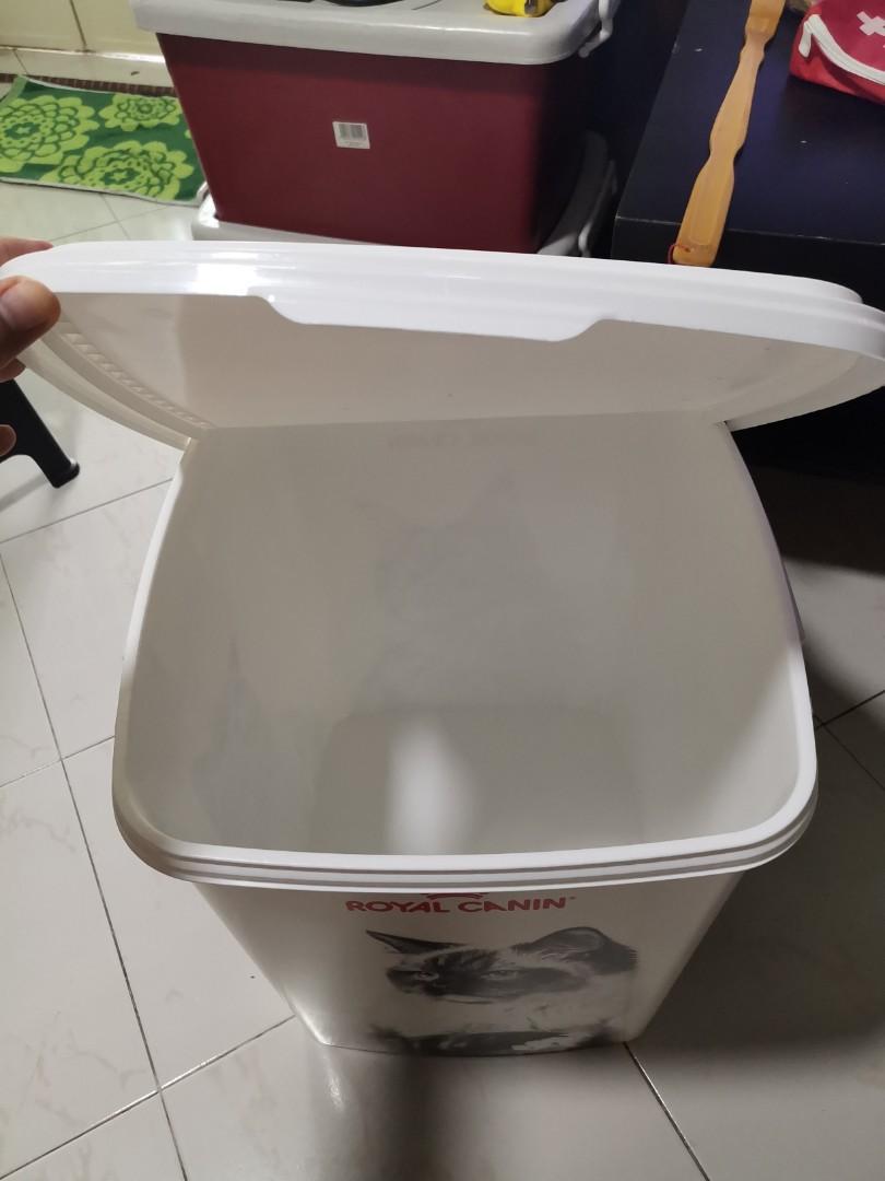 Royal canin food container. 10L, Pet Supplies, Pet Food on Carousell