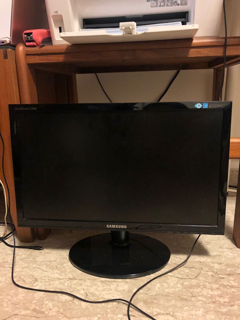 Samsung SyncMaster E2020 20 inch monitor, Computers & Tech, Parts ...
