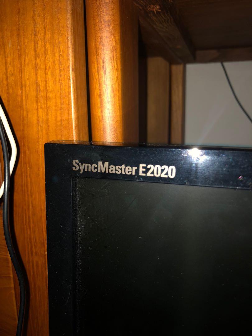 Samsung SyncMaster E2020 20 inch monitor, Computers & Tech, Parts & Accessories, Monitor Screens ...