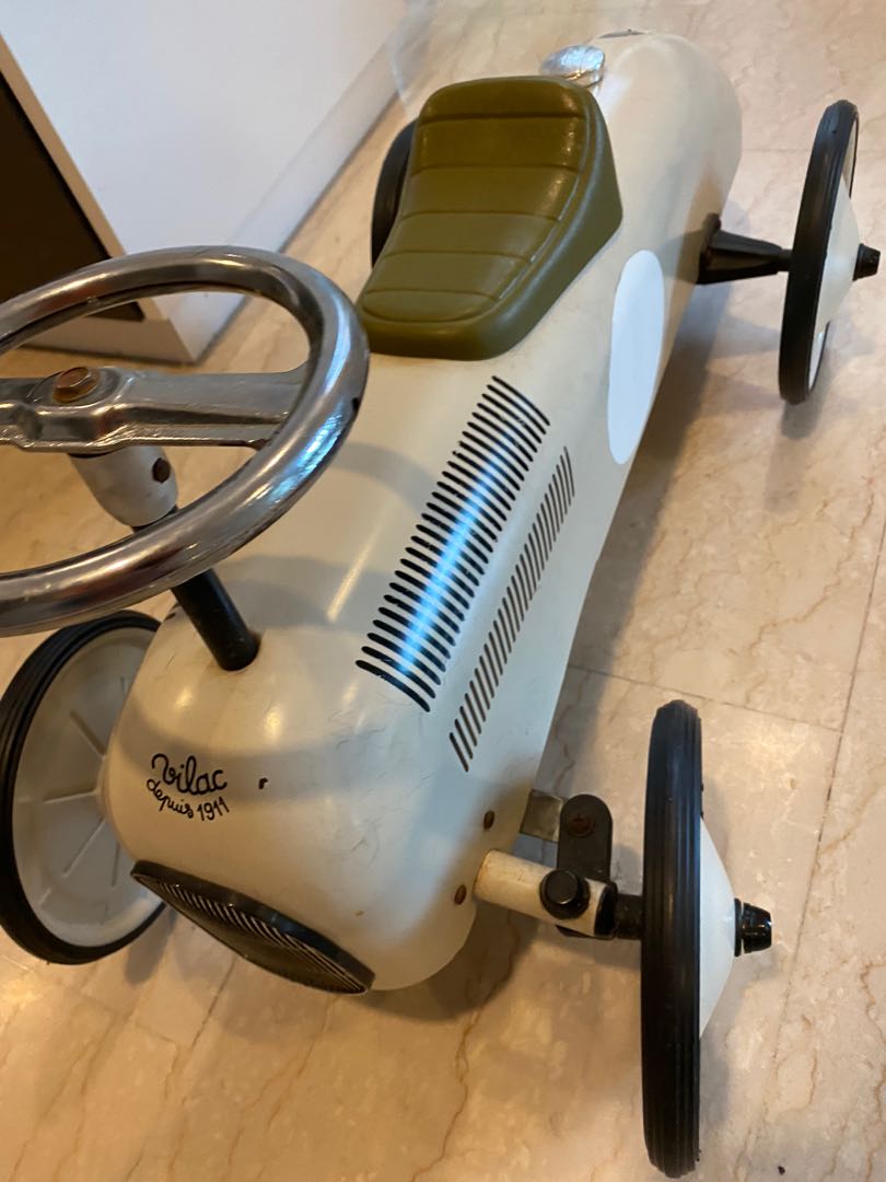 Schylling Racecar Retro Speedster Ride-on Toy Boy, Babies & Kids, Toys ...