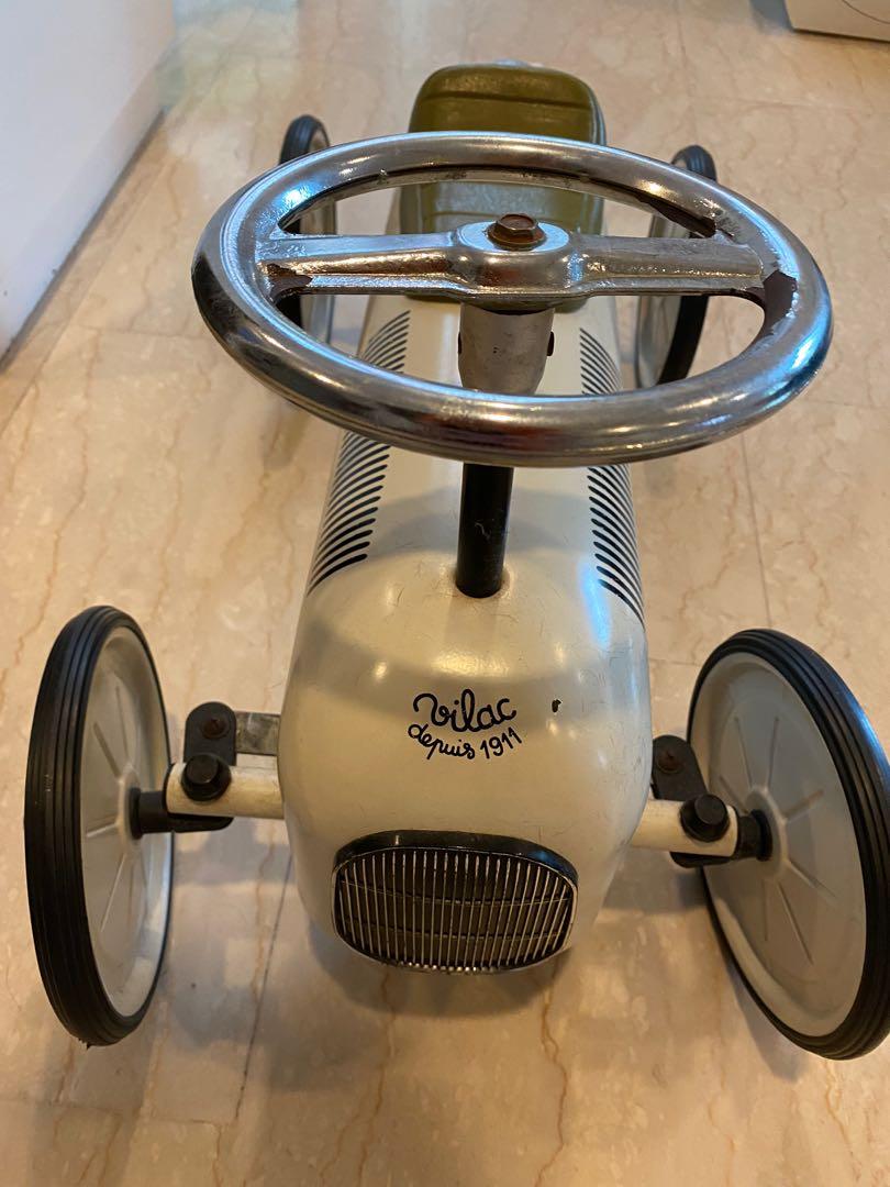 Schylling Racecar Retro Speedster Ride-on Toy Boy, Babies & Kids, Toys ...