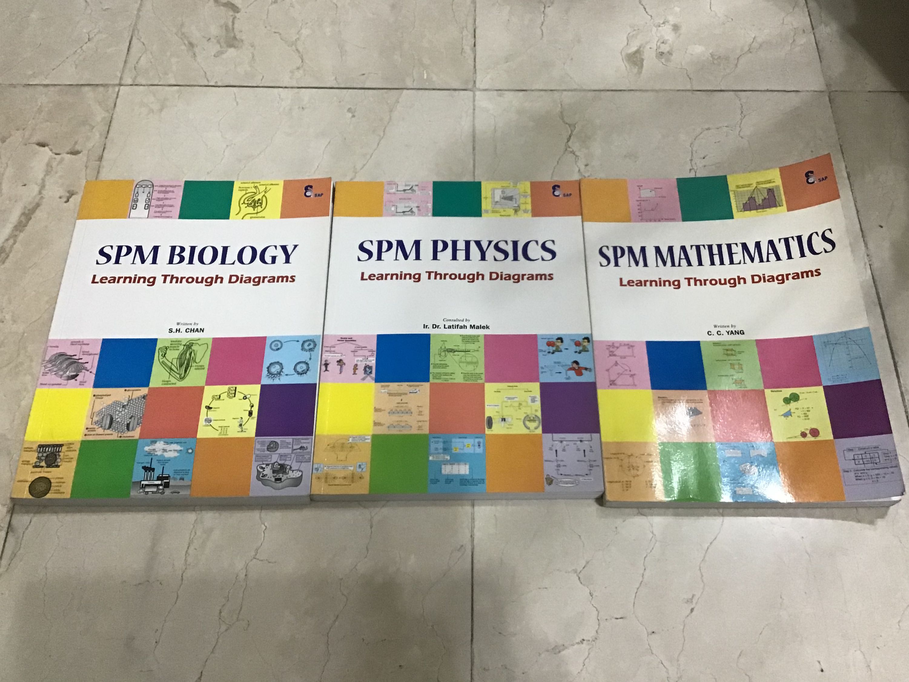 SPM Biology, SPM Physics, SPM Mathematics : Learning Through Diagrams ...