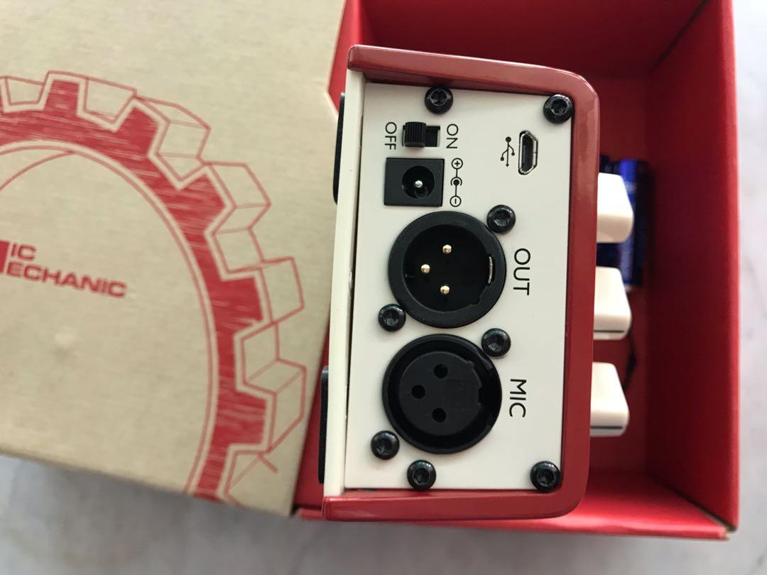 TC-Hélicon Mic Mechanic 2 Vocal Effects Pedal, Hobbies & Toys, Music ...