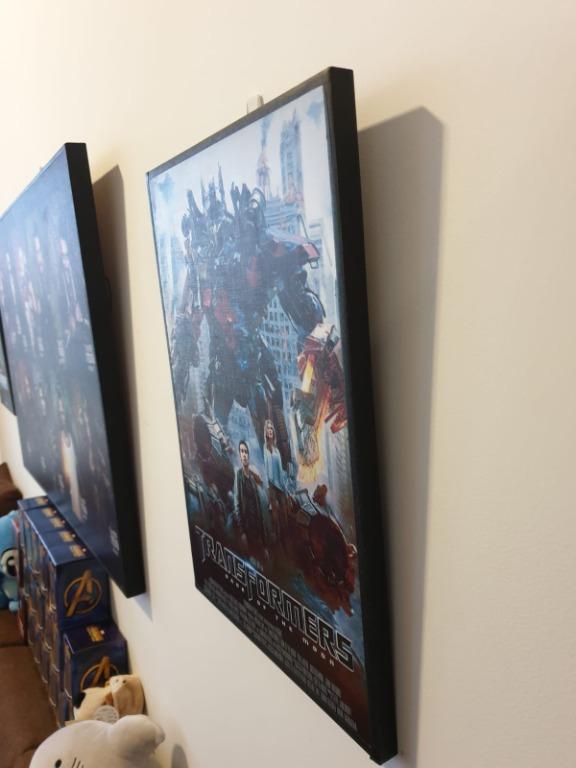 The Avengers Marvel Wall Poster with Frame, Furniture & Home Living ...