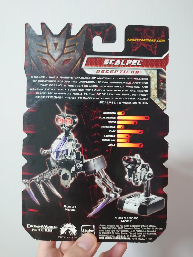 Transformers Revenge of the fallen scalpel, Hobbies & Toys, Toys ...