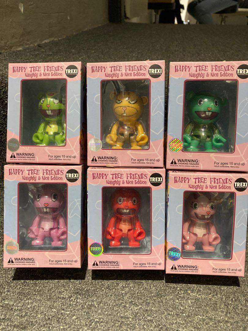 Trexi Happy Tree Friends Naughty and Nice Edition Complete Set, Hobbies ...