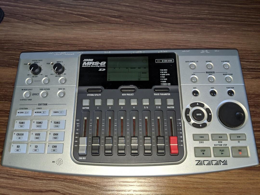 Zoom Mrs-8 MultiTrak Recording Studio (NOT Tascam, Korg, Boss), Hobbies ...
