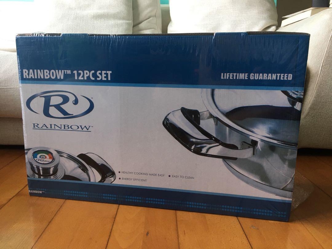 12 Piece Cookware Set by Rainbow, 傢俬＆家居, 廚具和餐具, 餐具和餐具 - Carousell