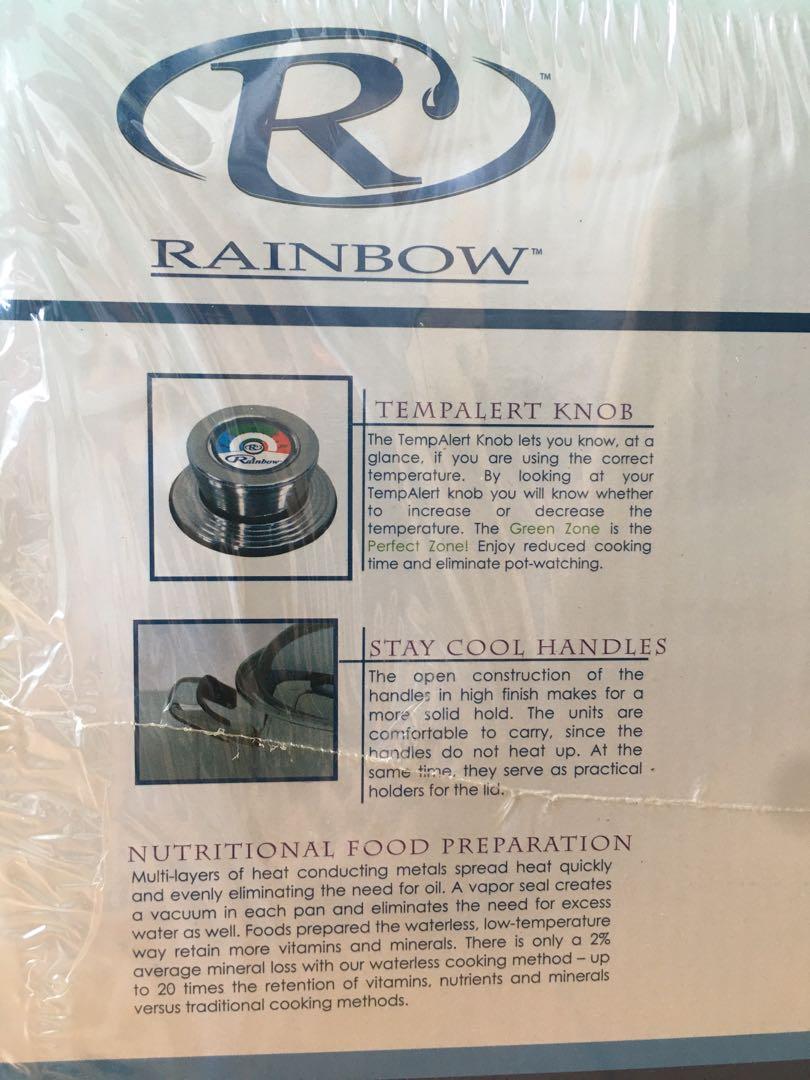 12 Piece Cookware Set by Rainbow, 傢俬＆家居, 廚具和餐具, 餐具和餐具 - Carousell