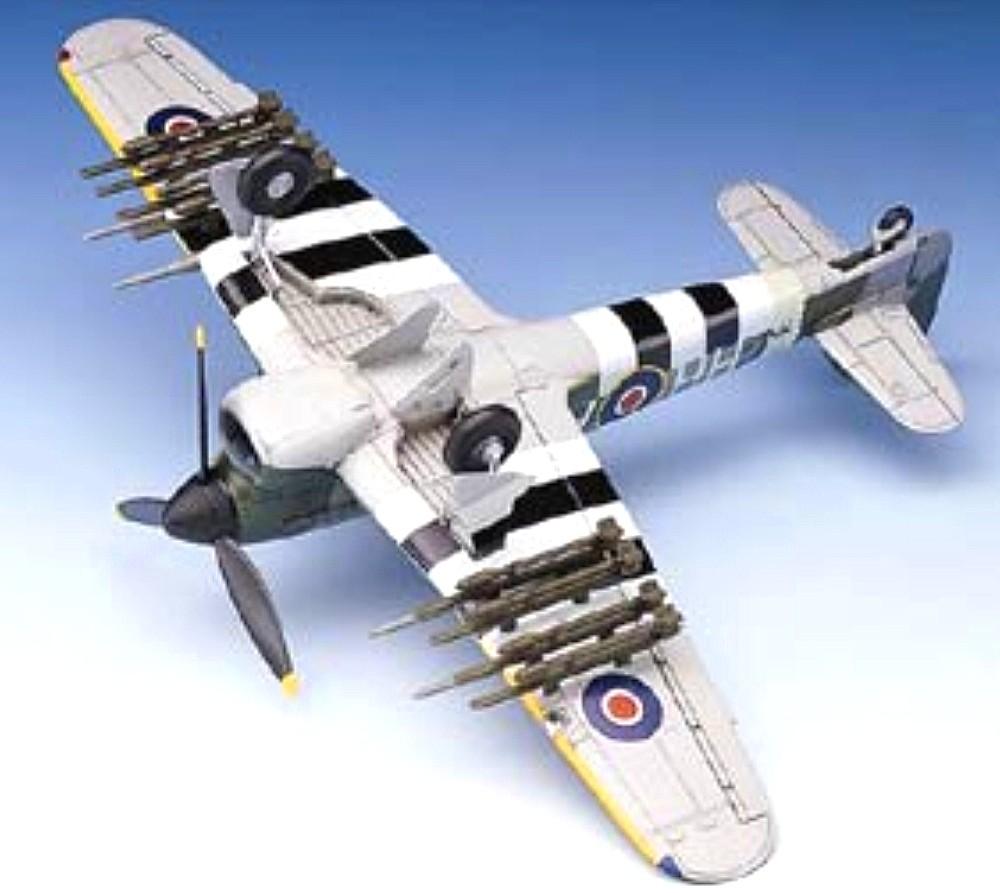 1/72 #12462 Academy RAF Fighter Hawker Typhoon Mk.1b (2nd World War ...