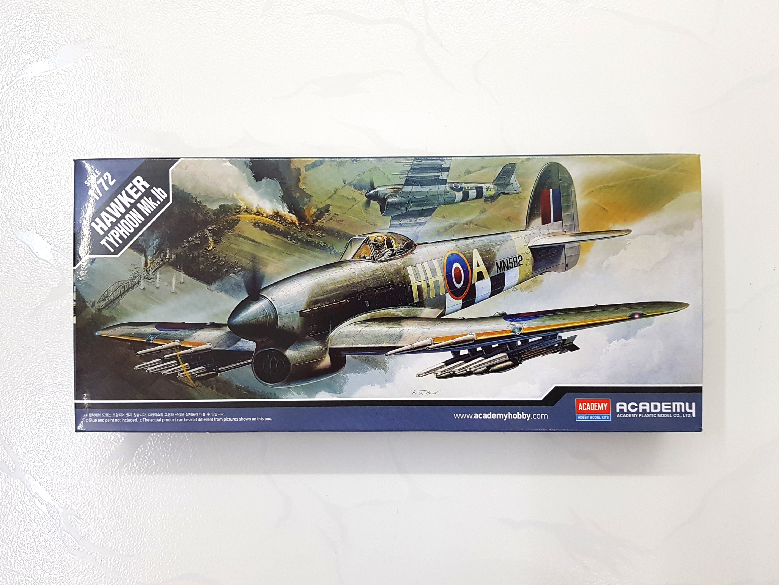 1/72 #12462 Academy RAF Fighter Hawker Typhoon Mk.1b (2nd World War ...