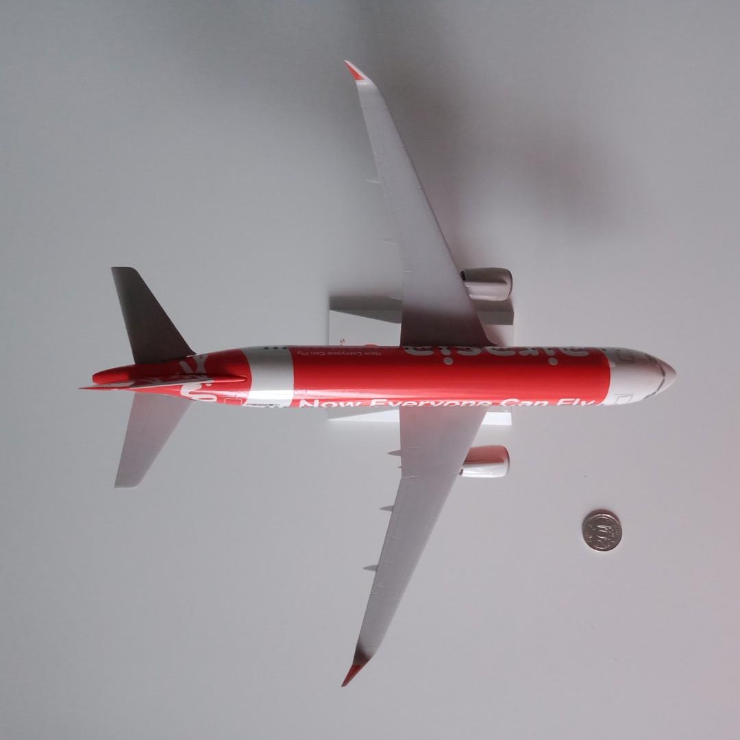AirAsia Plane Model, Hobbies & Toys, Toys & Games on Carousell