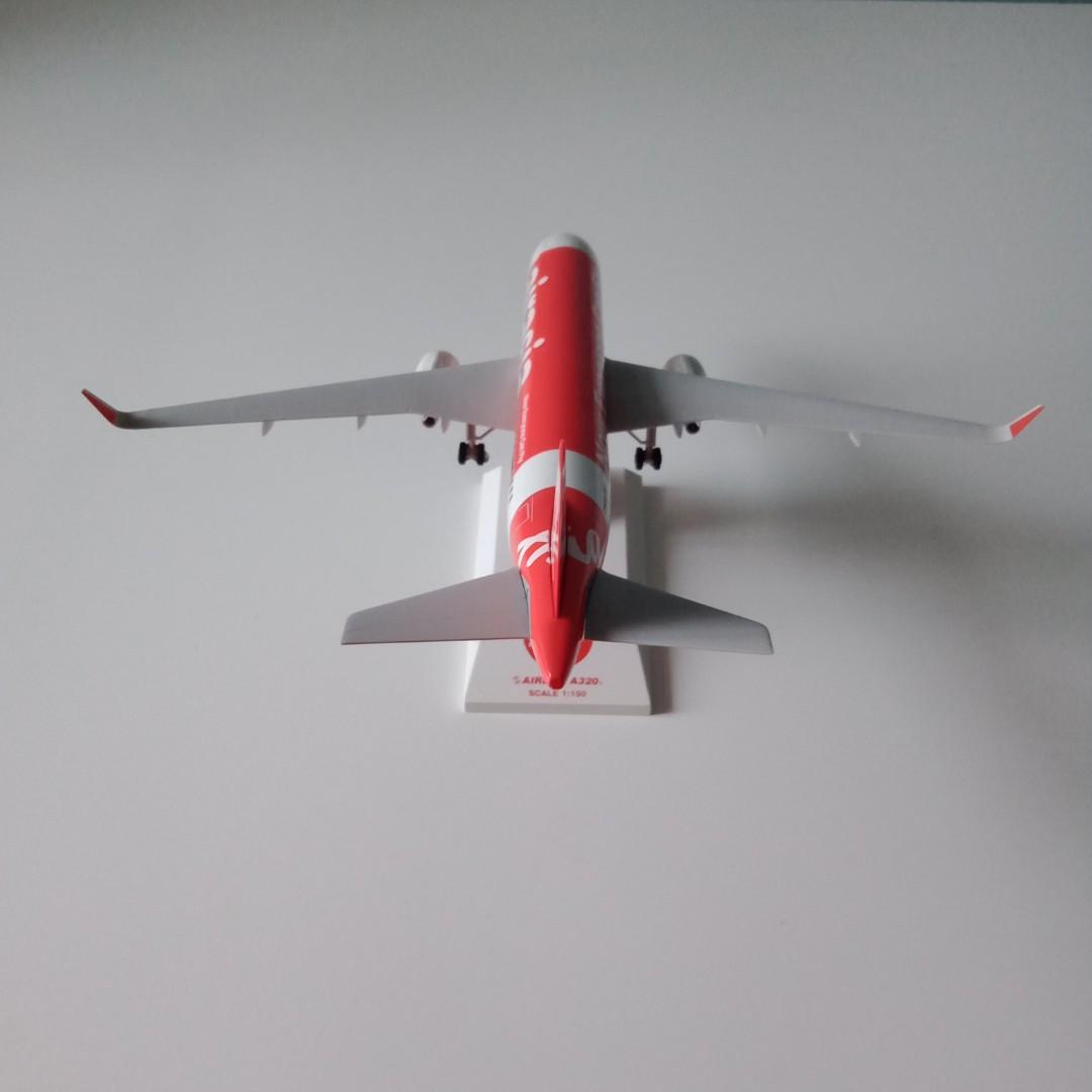 AirAsia Plane Model, Hobbies & Toys, Toys & Games on Carousell