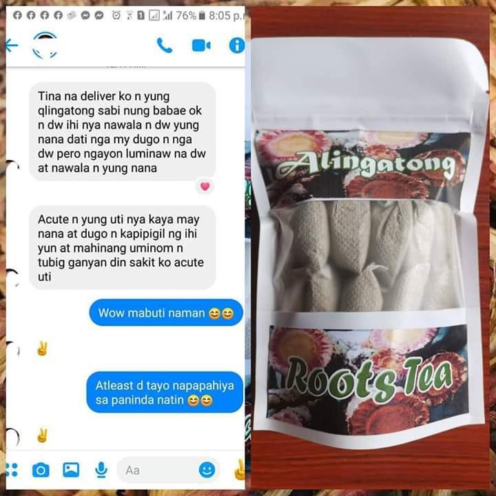 ALINGATONG ROOTS TEA, Food & Drinks, Local Eats on Carousell