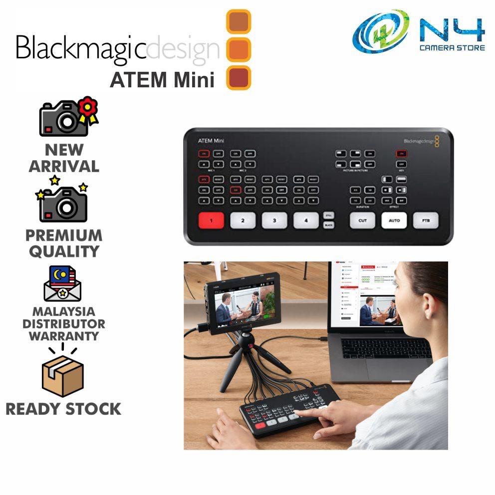 Blackmagic Design ATEM Mini, Photography, Photography Accessories ...