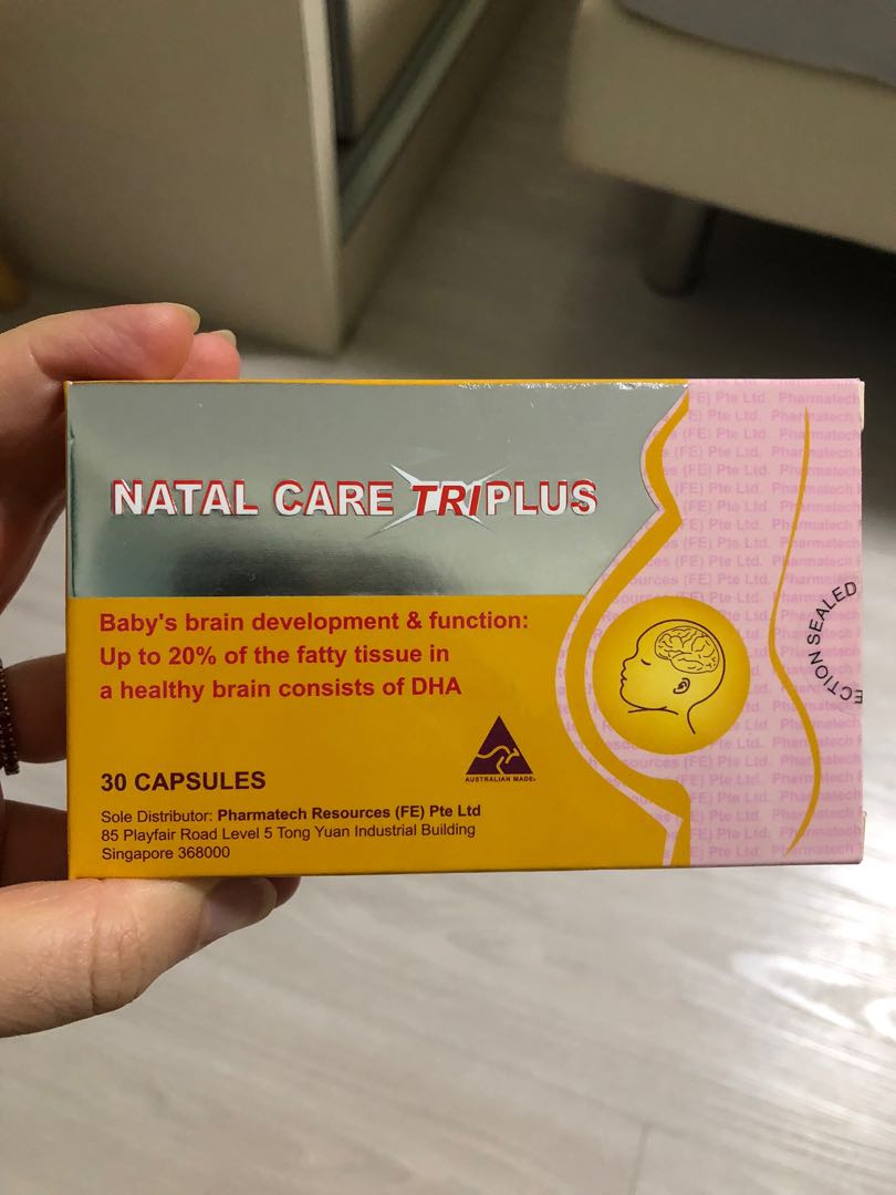 BN Natal care triplus fish oil, Babies & Kids, Maternity Care on Carousell