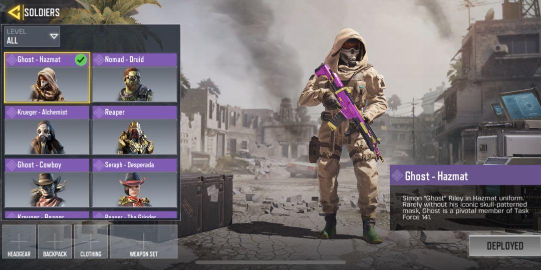 CALL OF DUTY : MOBILE ACCOUNT, Video Gaming, Gaming Accessories, Game ...