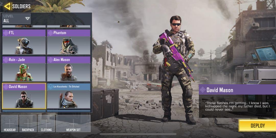 CALL OF DUTY : MOBILE ACCOUNT, Video Gaming, Gaming Accessories, Game ...