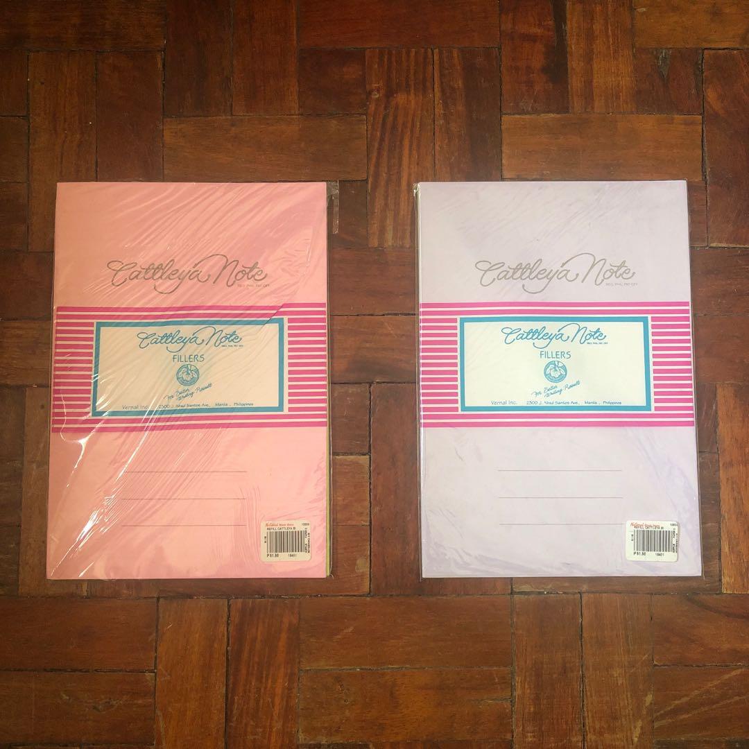 CATTLEYA NOTE NOTEBOOKS FILLERS (BIG), Hobbies & Toys, Stationary ...