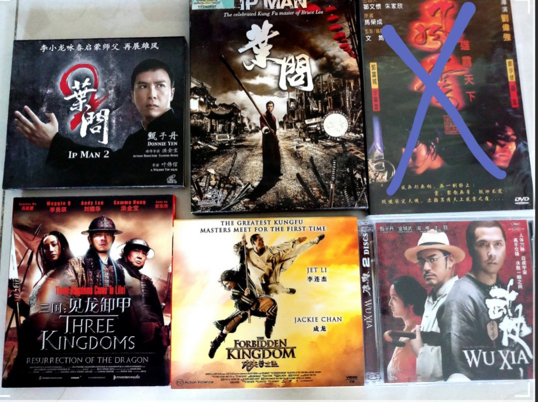 Chinese movies DVDs, Music & Media, CDs, DVDs & Other Media on Carousell