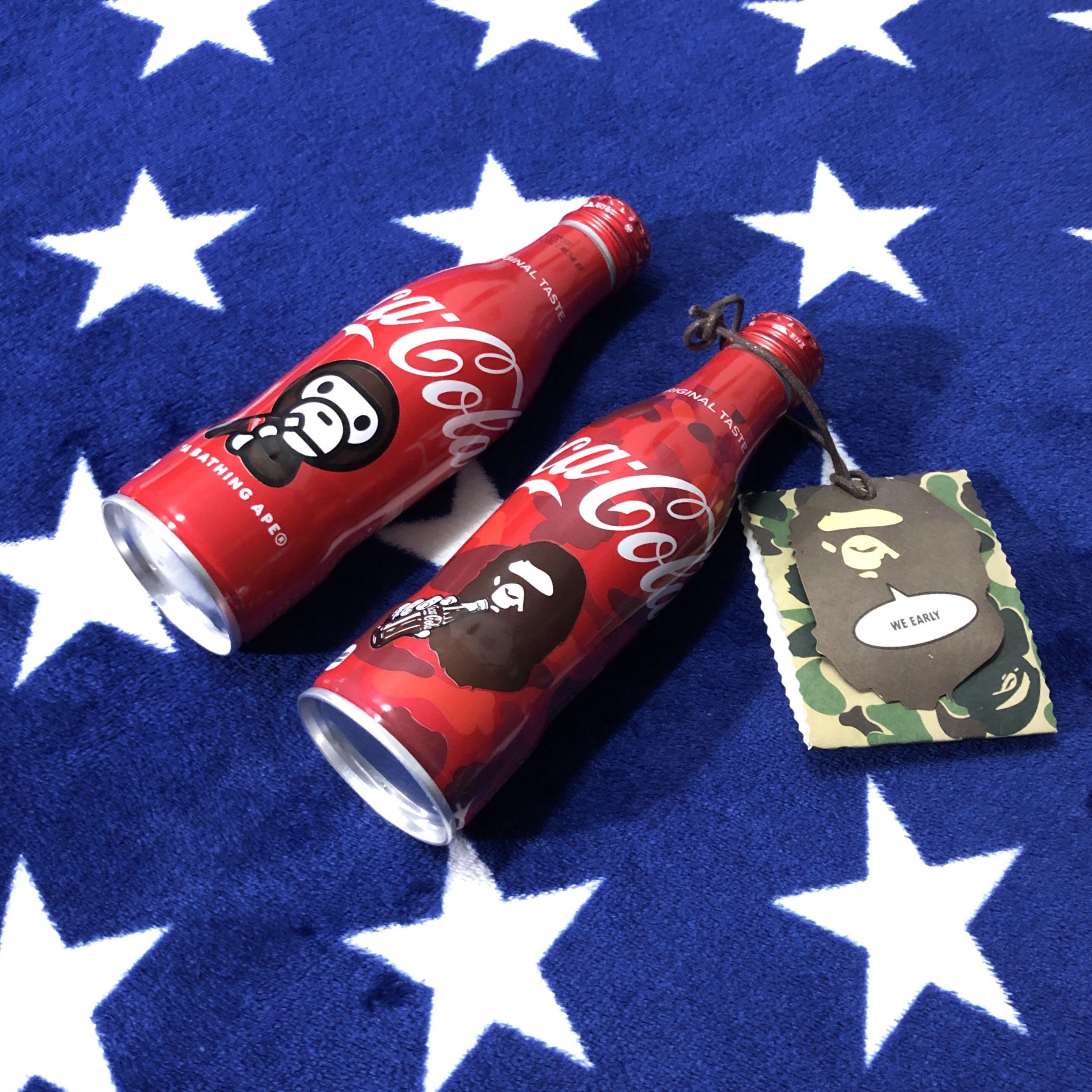 Coca Cola A Bathing Ape / Coke bape / Supreme, Food & Drinks, Beverages ...