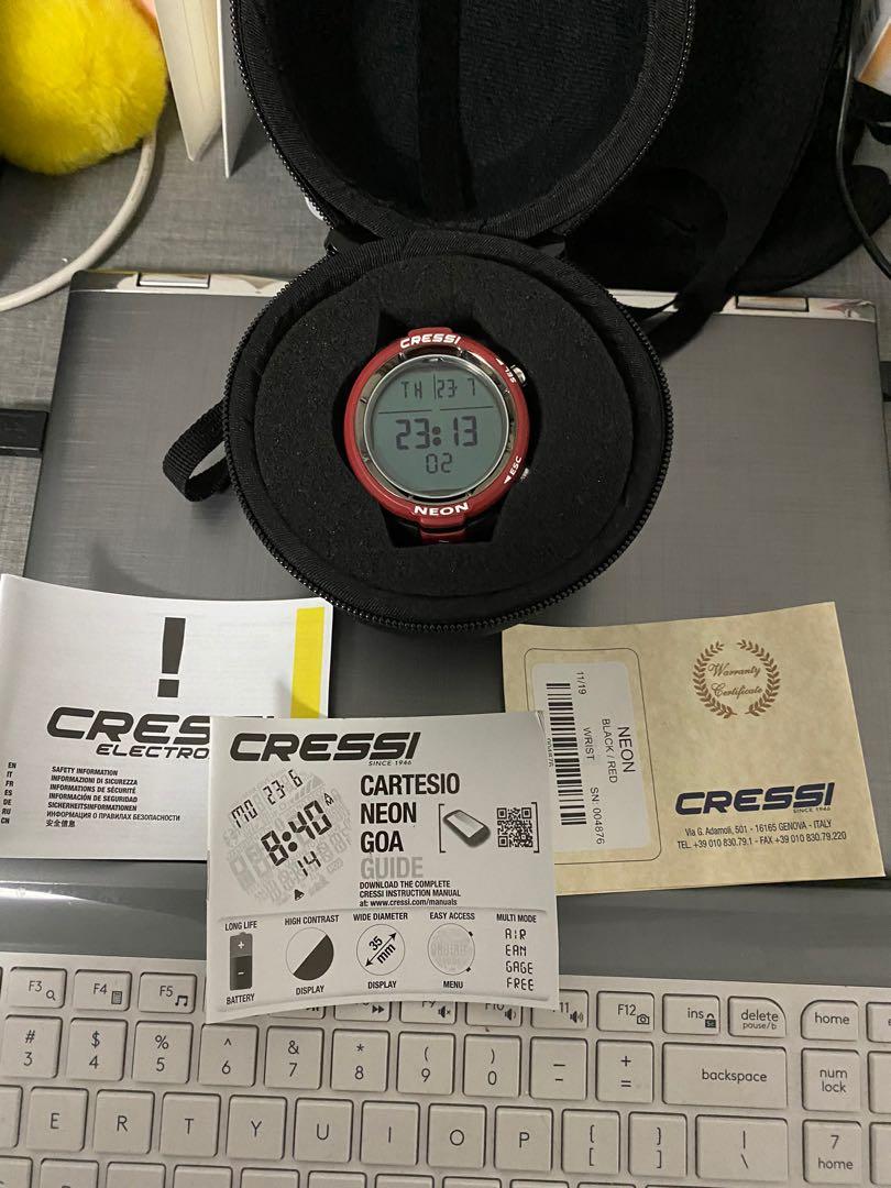 Cressi Neon Dive Computer/Watch, Mobile Phones & Gadgets, Wearables ...