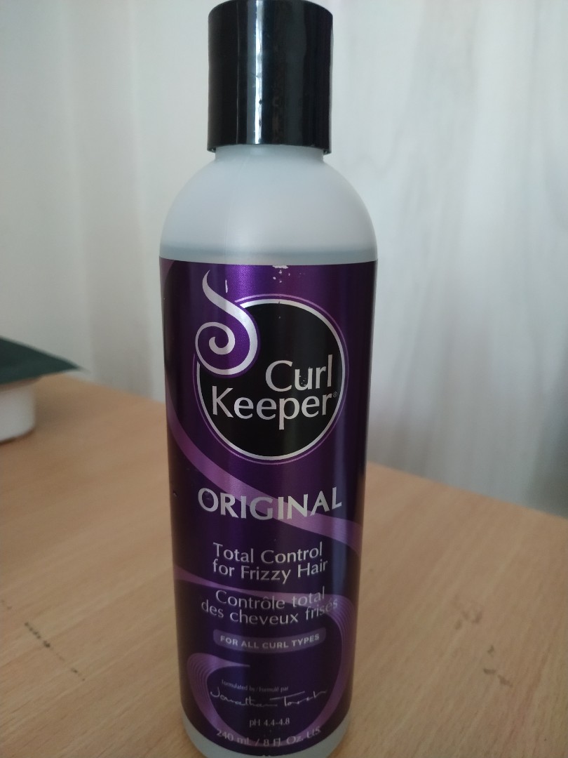 Curl Keeper Frizz Control, Beauty & Personal Care, Hair on Carousell
