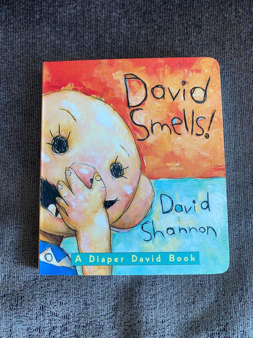 David Smells! David Shannon Board Book 正版大衛不可以系列幼兒硬頁繪本, 興趣及遊戲, 書本 & 文具 ...