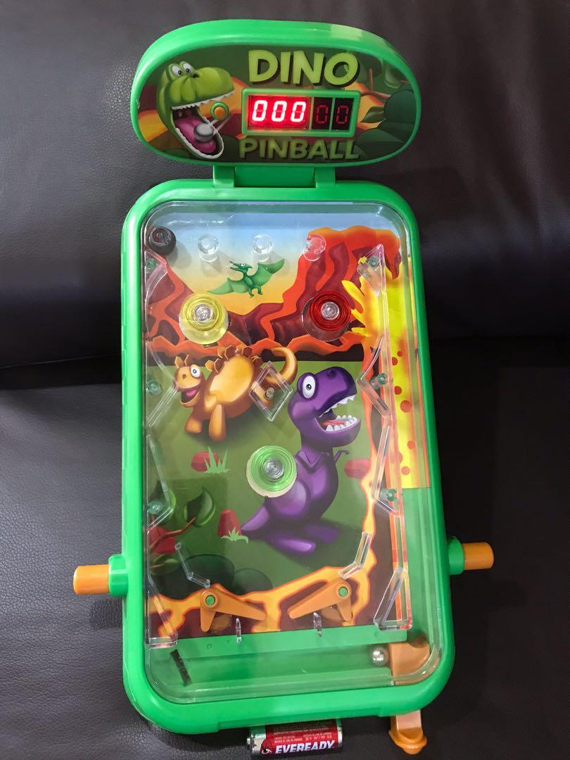 DINO PINBALL table games, Hobbies & Toys, Toys & Games on Carousell