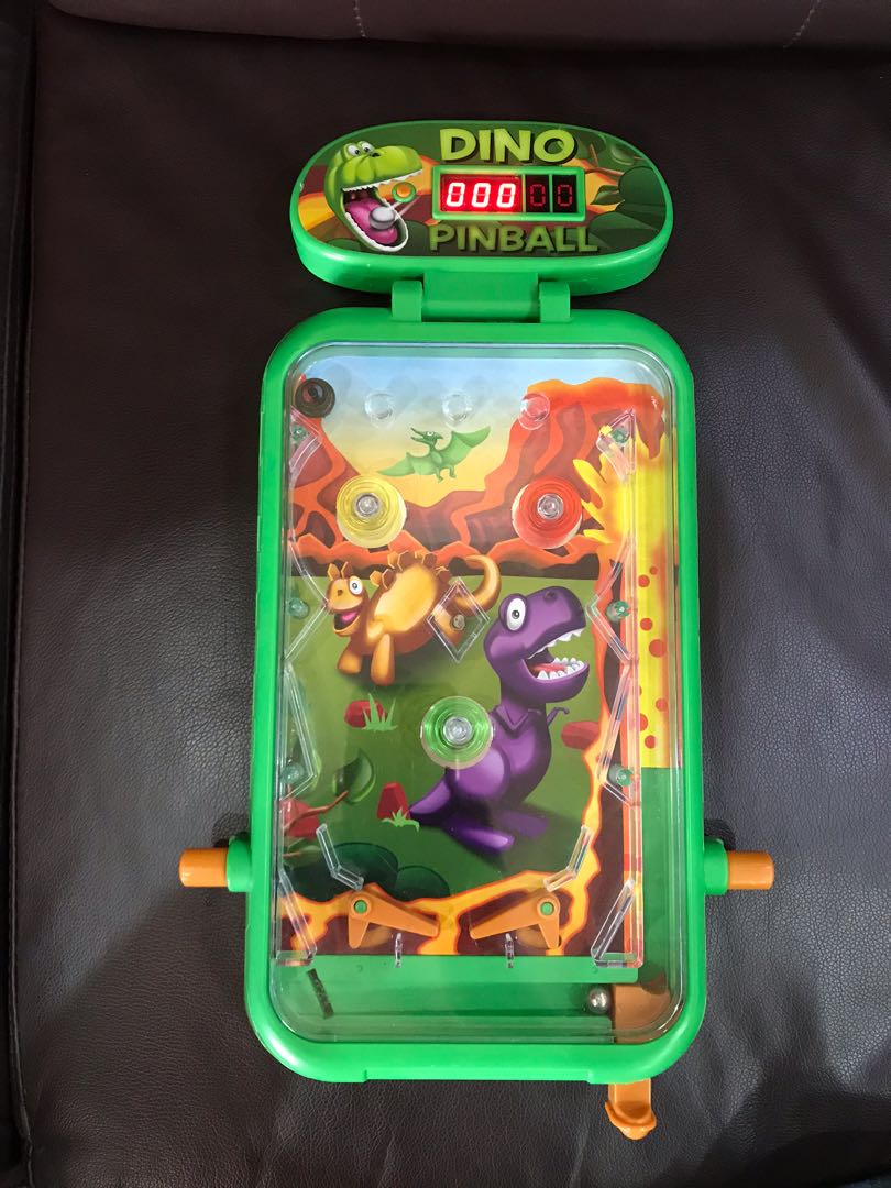 DINO PINBALL table games, Hobbies & Toys, Toys & Games on Carousell