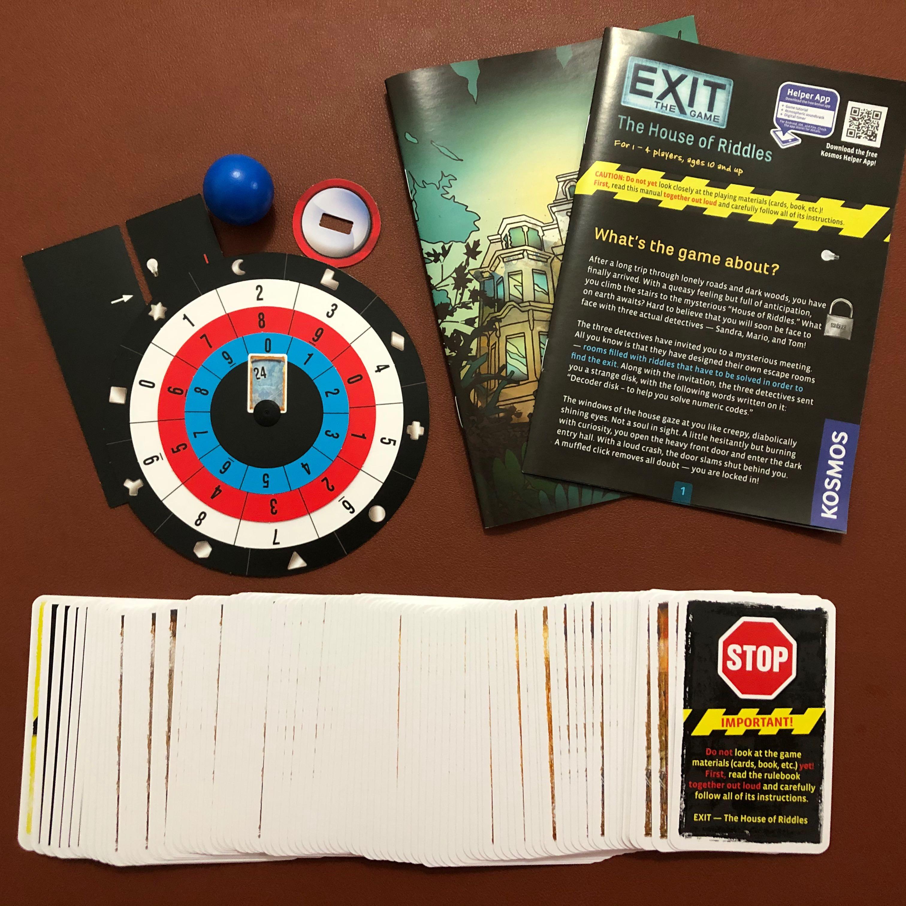 Exit: The House of Riddles, Hobbies & Toys, Toys & Games on Carousell