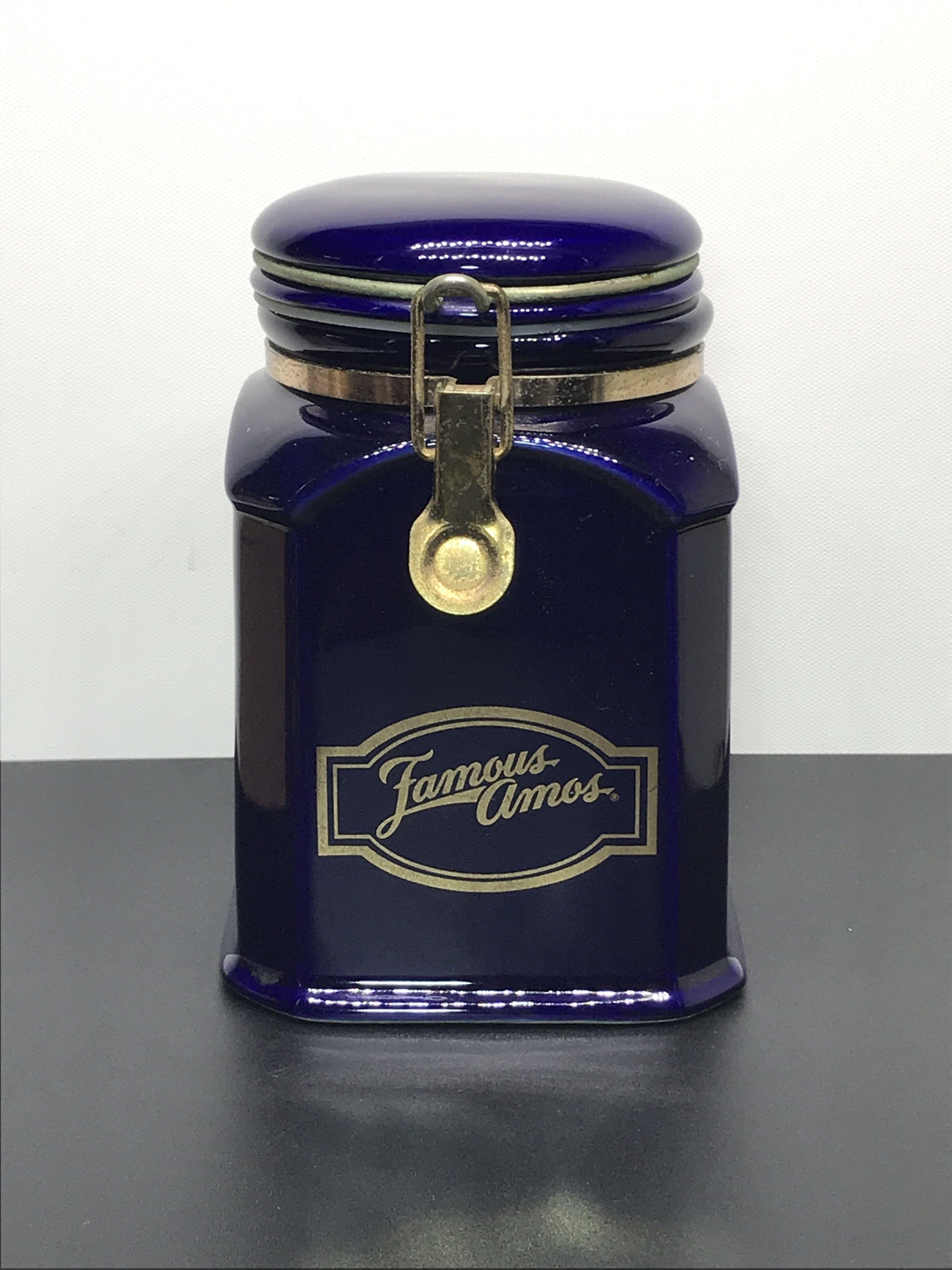 Famous Amos Cookie Jar, Furniture & Home Living, Kitchenware ...