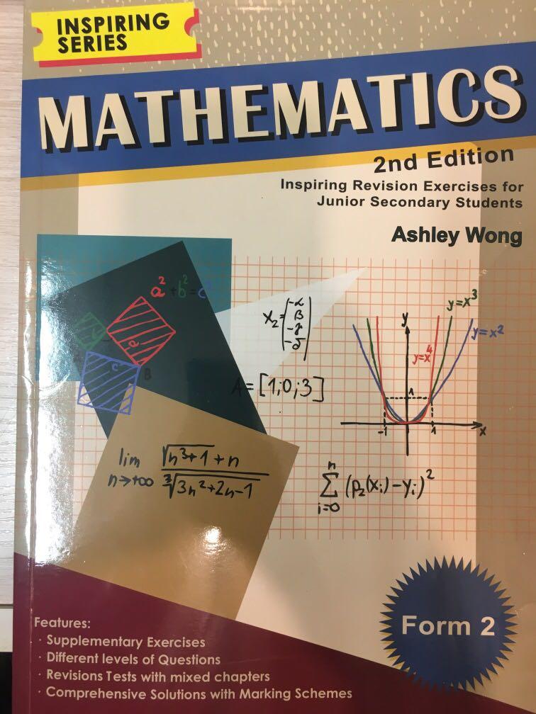 Form 2 Maths exercise, 興趣及遊戲, 書本 & 文具, 教科書 - Carousell