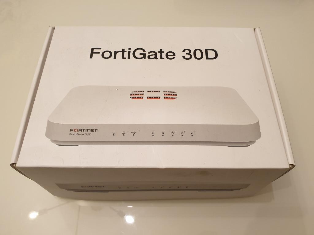 FortiNet FortiGate 30D Network Firewall, Computers & Tech, Parts ...