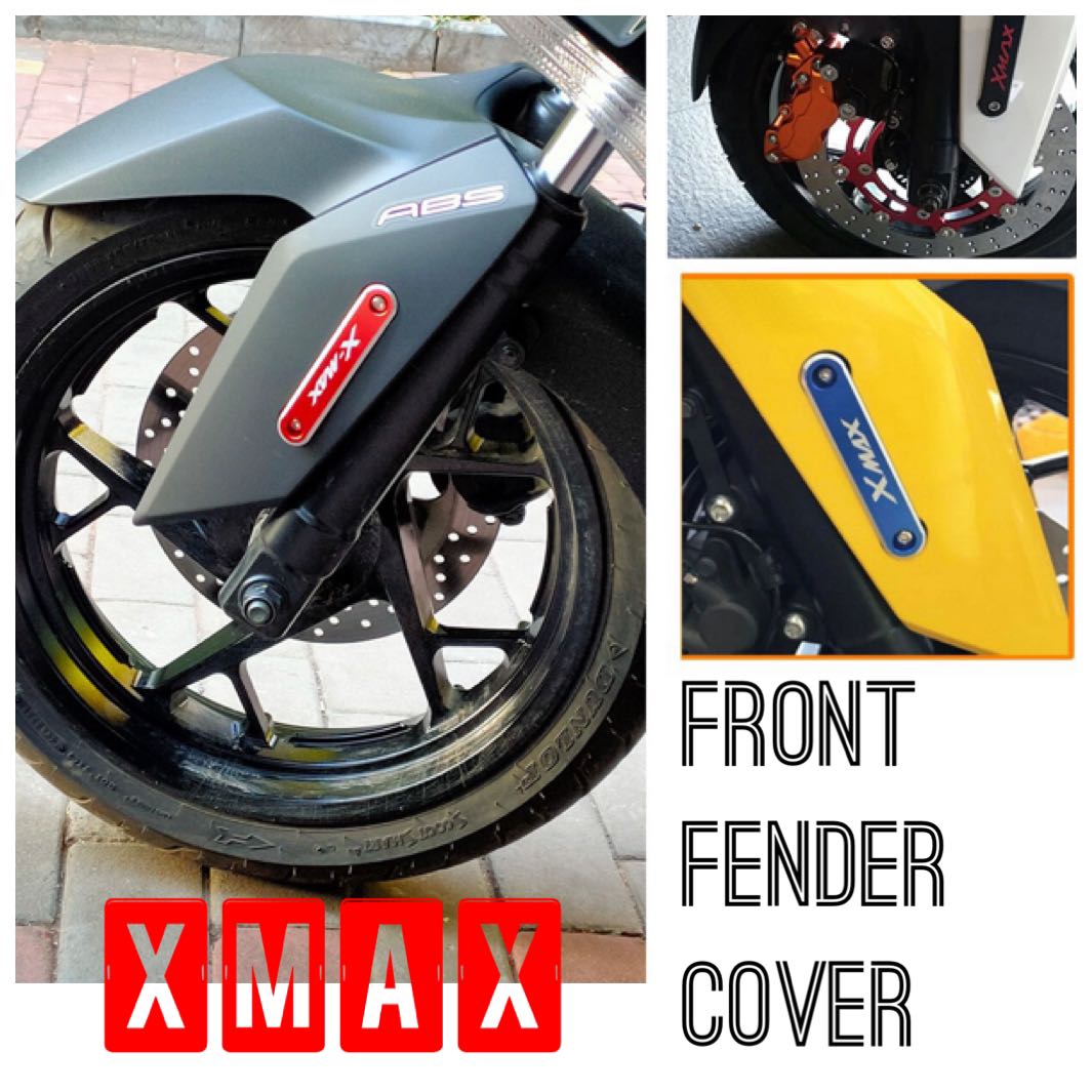 Yamaha XMAX Front Fender Cover, Motorcycles, Motorcycle Accessories on ...
