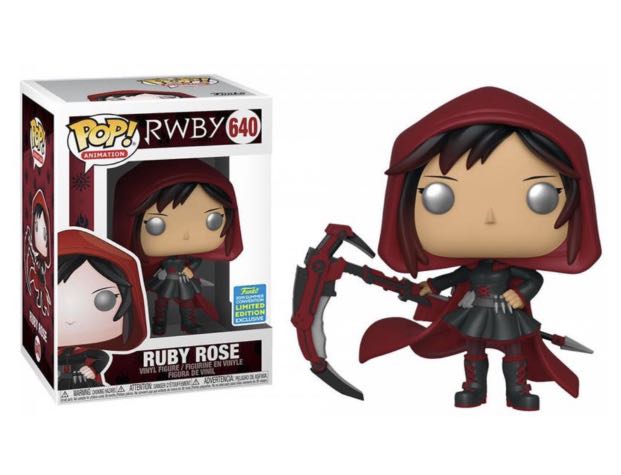 Funko Pop! RWBY Ruby Rose #640 SDCC 2019 Exclusive, Hobbies & Toys ...