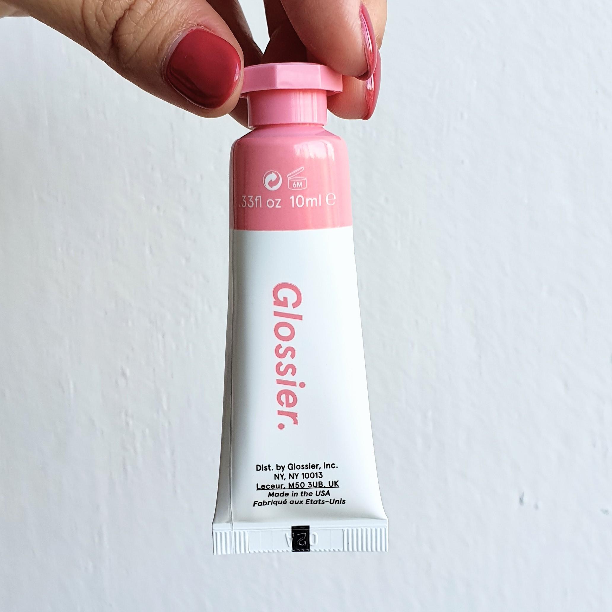 Real! Glossier Cloud Paint Blush Stain in Puff Pink, Beauty & Personal ...