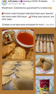 Halal curry puff CHINESE NEW YEAR PROMOTION CURRY PUFF AND POPIAH. S$23 ...