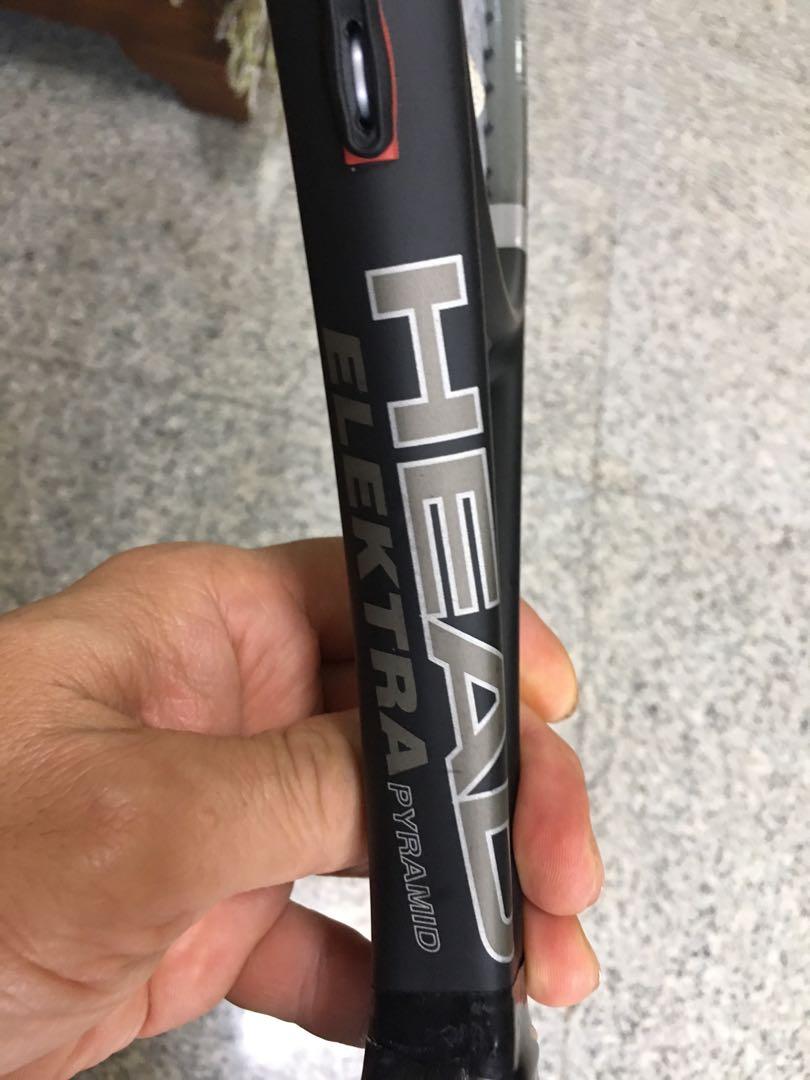 Head Elektra Pyramid Tennis Racquet Racket Freshly Strung, Sports ...