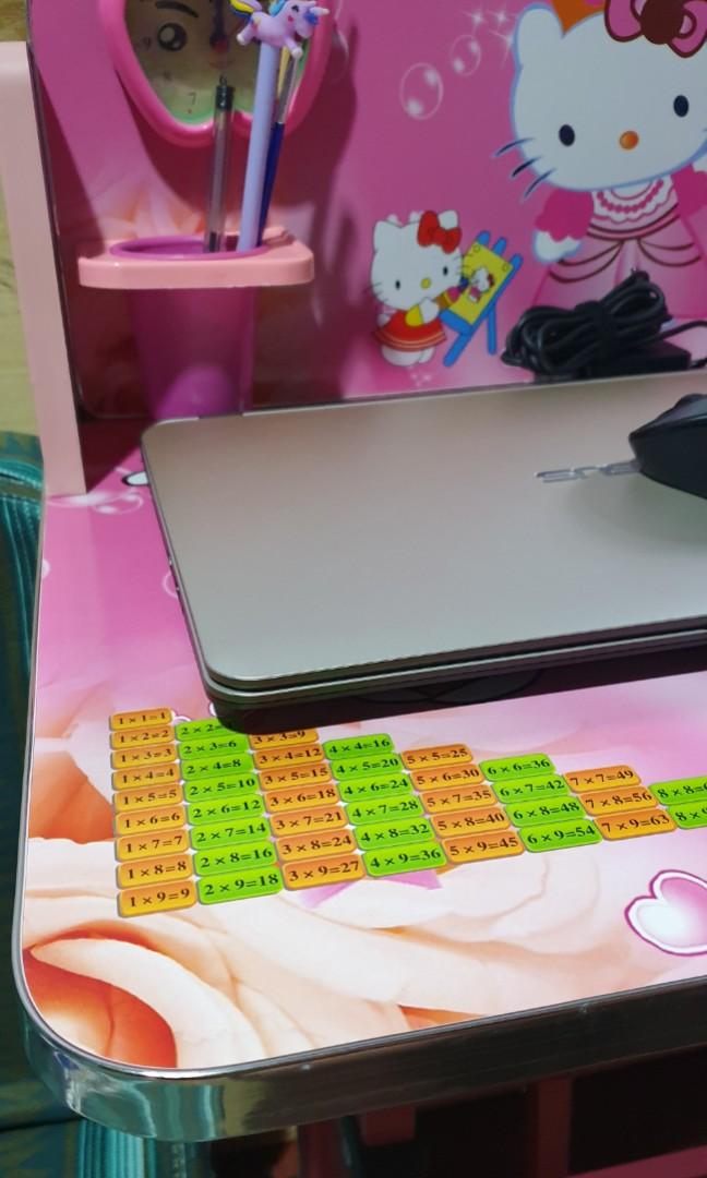 Hello Kitty Study Table, Babies & Kids, Baby Nursery & Kids Furniture ...