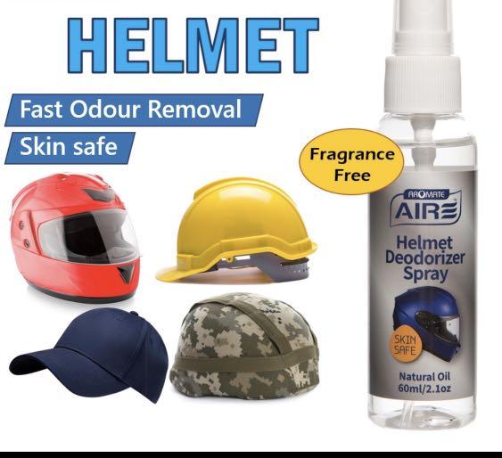 Helmet Deodorizer Spray, Sports Equipment, Bicycles & Parts, Parts ...