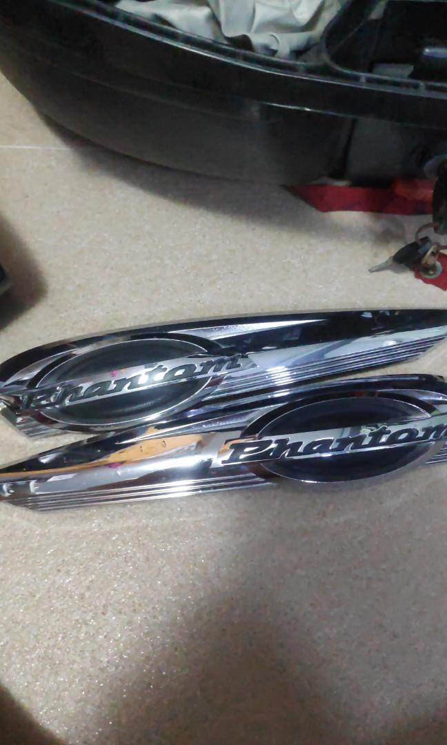 Honda Phantom Tank Emblem, Motorcycles, Motorcycle Accessories on Carousell