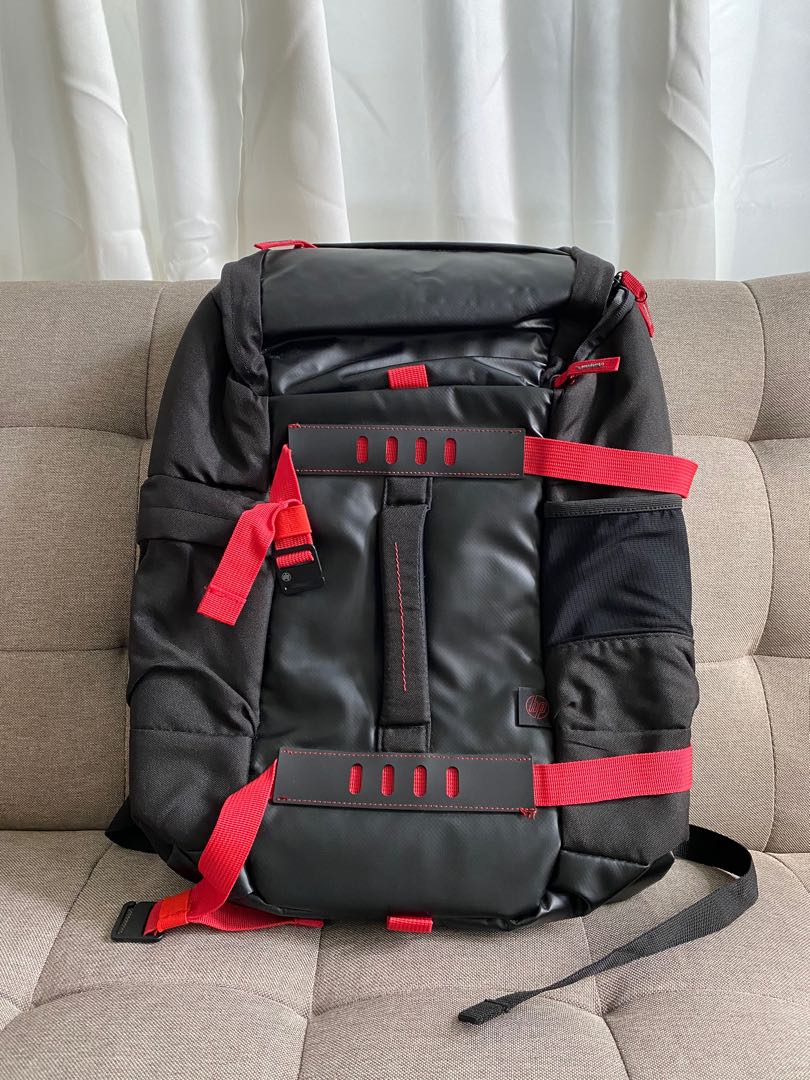 HP Omen 15.6” Odyssey Backpack, Men's Fashion, Bags, Backpacks on Carousell