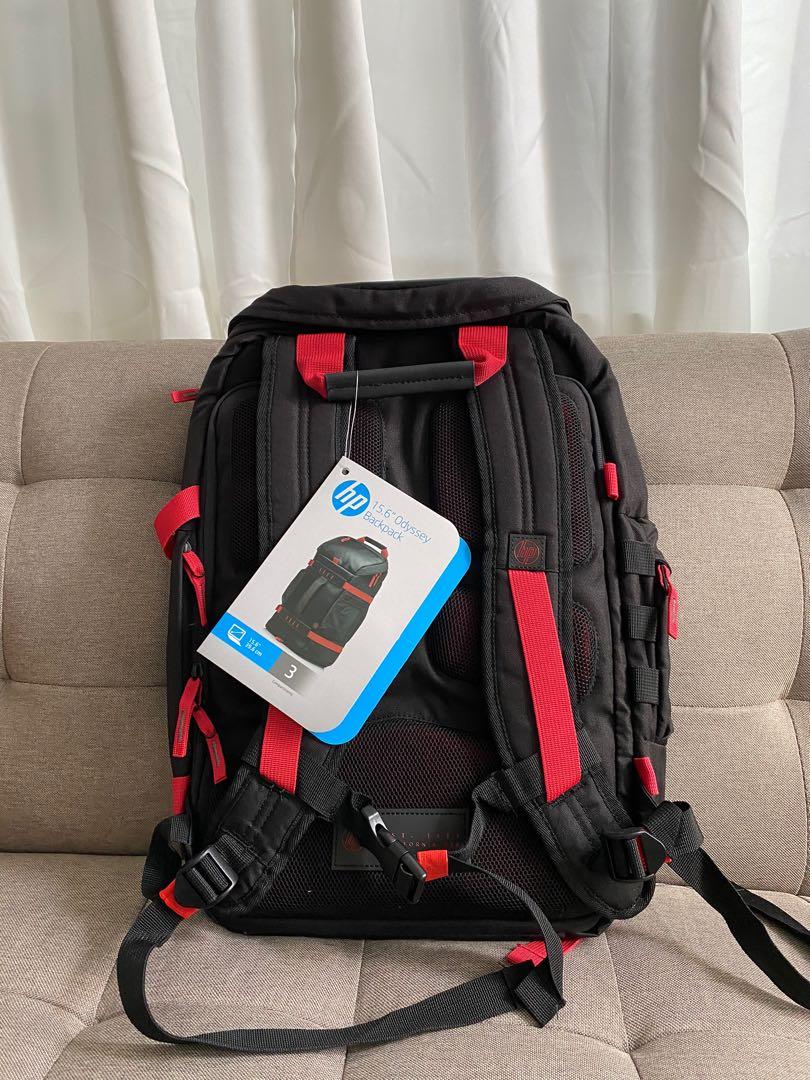 HP Omen 15.6” Odyssey Backpack, Men's Fashion, Bags, Backpacks on Carousell
